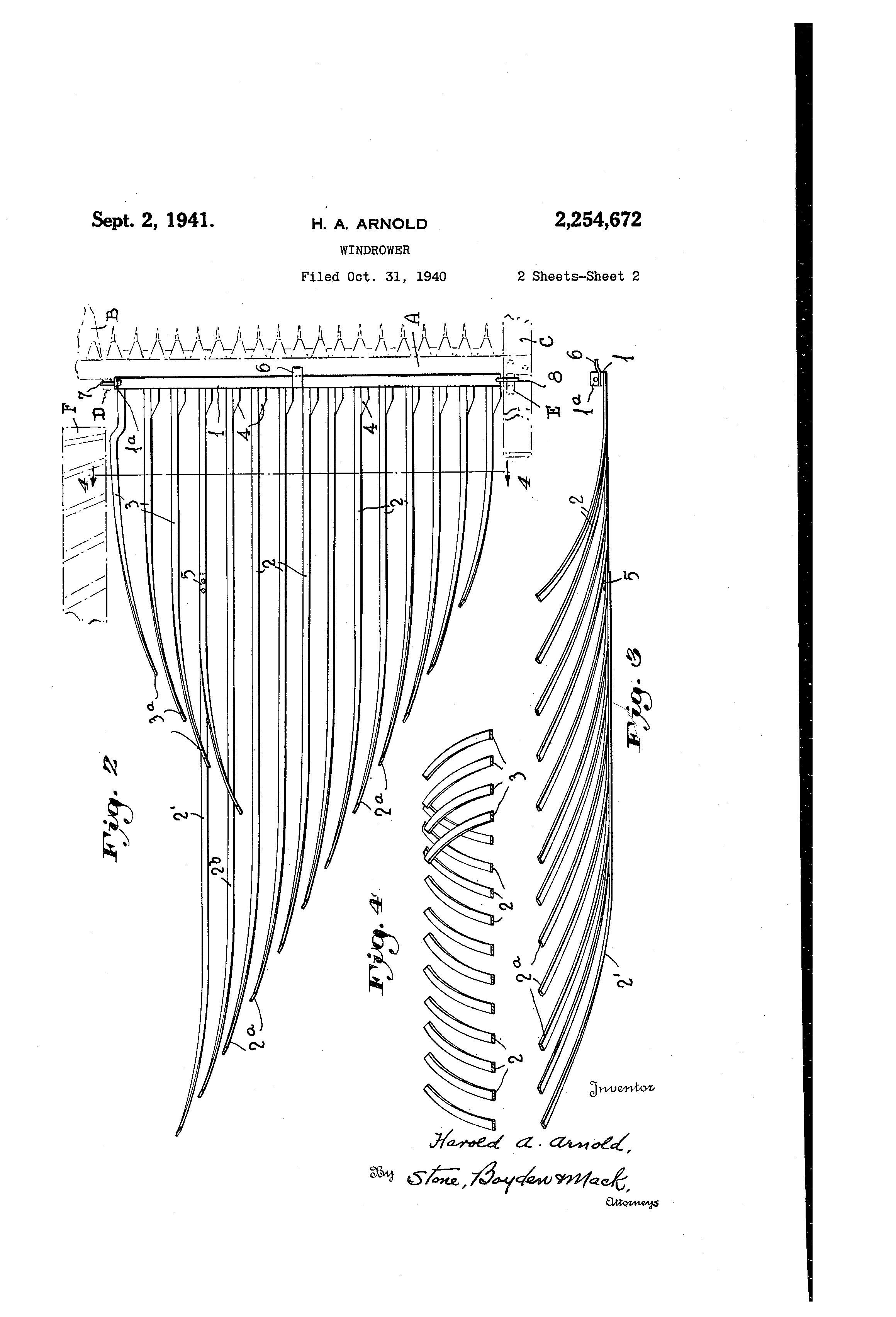 Innovating Agriculture: Harold A. Arnold's Windrower Patent ...